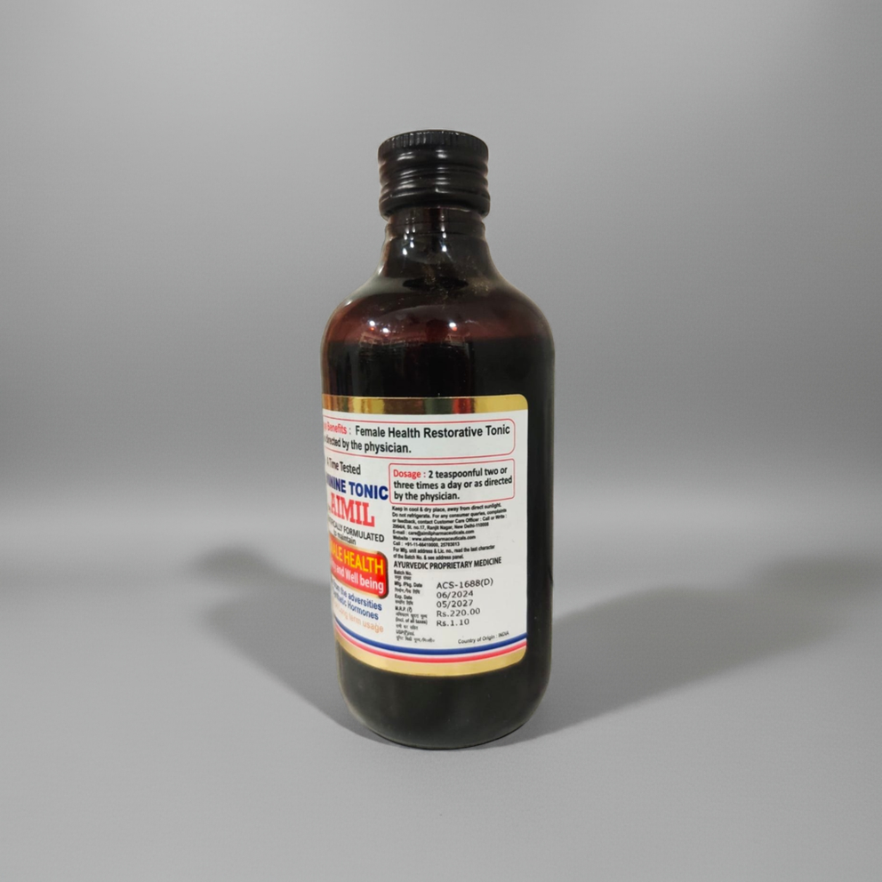 Aimil Amycordial Syrup 200ml – Herbal Tonic for Women's Wellness ...