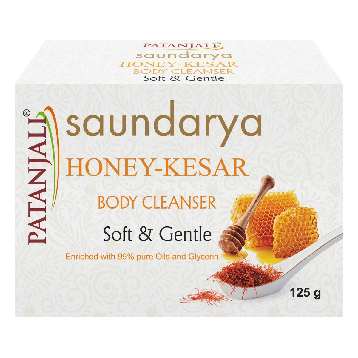 Patanjali Saundarya Honey-Kesar Body Cleanser 125g – ZEVIKA HEALTH