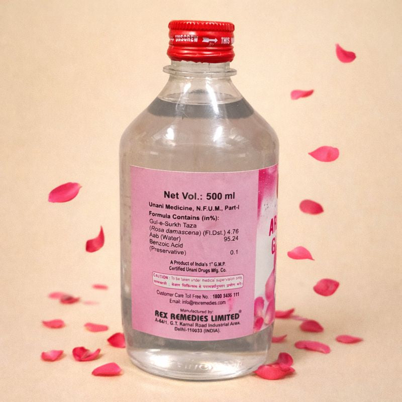 Rex Araq E Gulab 500ml – ZEVIKA HEALTH
