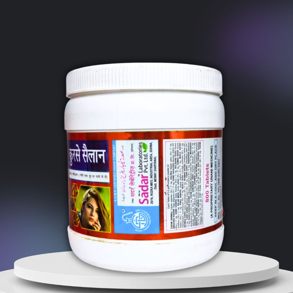 Sadar Qurs E Selan 40 Tablet (Pack of 2) – Traditional Unani Herbal ...