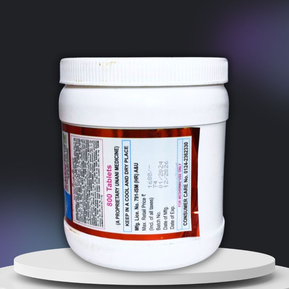 Sadar Qurs E Selan 40 Tablet (Pack of 2) – Traditional Unani Herbal ...