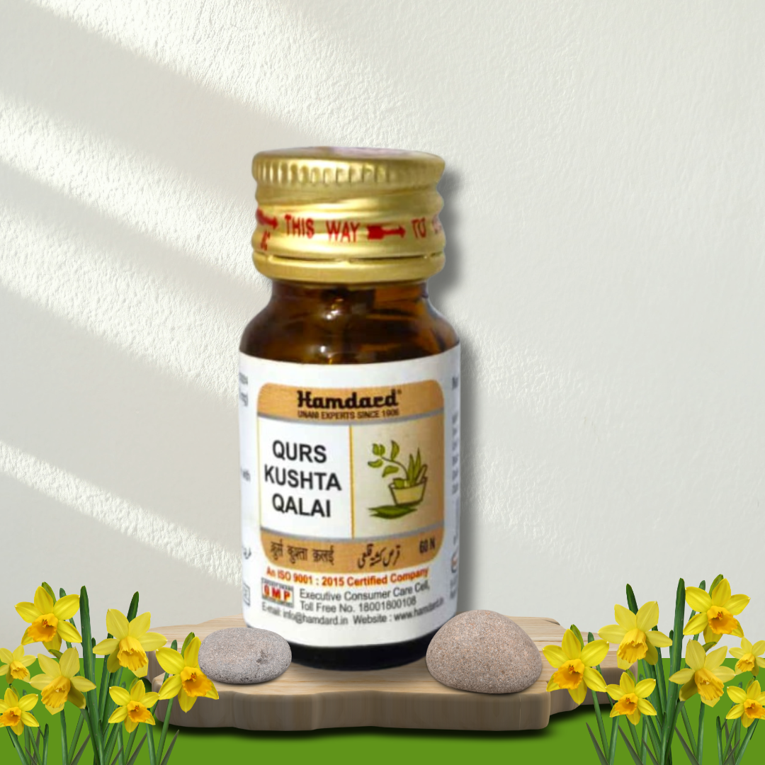 Hamdard Qurs Kushta Gaudanti 60 Tablets (Pack Of 4) – ZEVIKA HEALTH